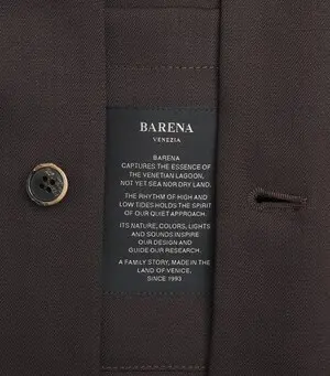 Barena Venezia Tropical Virgin Wool Overshirt