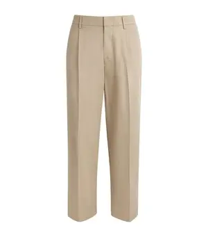 NN.07 Stretch-organic Cotton Kay Pleated Trousers