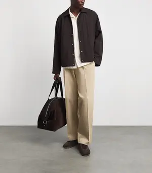 NN.07 Stretch-organic Cotton Kay Pleated Trousers