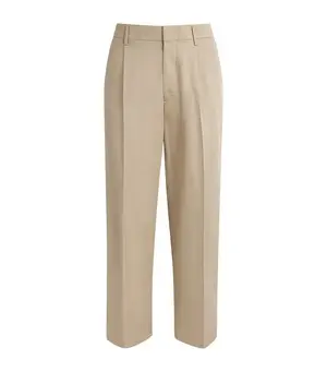 NN.07 Stretch-organic Cotton Kay Pleated Trousers
