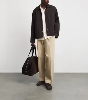NN.07 Stretch-organic Cotton Kay Pleated Trousers