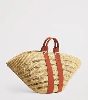 Muuñ Maxi Straw Sophie Tote Bag