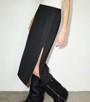 Max & Co. Technical Jersey Midi Skirt