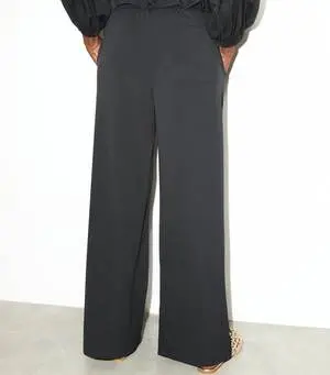 Max & Co. Technical Jersey Wide Leg Trousers