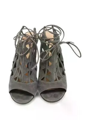 GIANVITO ROSSI Maxine Cut-out Heeled Sandals