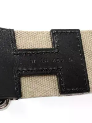 Hermès Nomad H-patch Belt