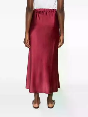 Avant Toi Elasticated Waist Midi Skirt