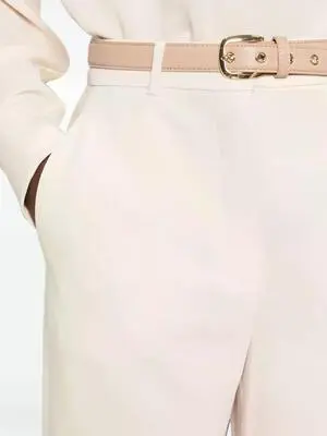 Max Mara Belted Wide-leg Trousers