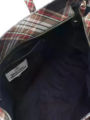 VIVIENNE WESTWOOD Tartan Tote Bag