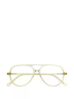 Valentino Garavani Pilot-frame Glasses - Neutrals