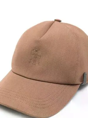 Brunello Cucinelli Embroidered Logo Cap