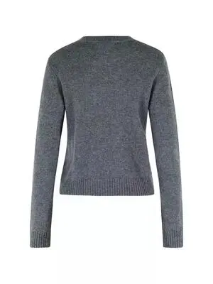 LISA YANG Mable Fine Knit Sweater - Grey