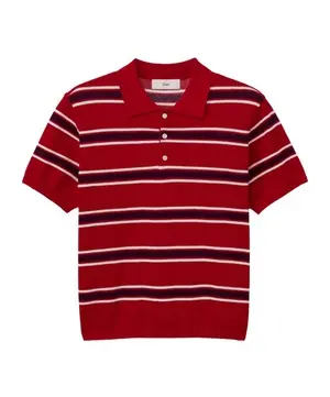 DUNST Striped Polo Shirt