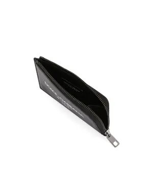 Dolce & Gabbana Dolce Gabbana Logo Printed Zipped Card Case