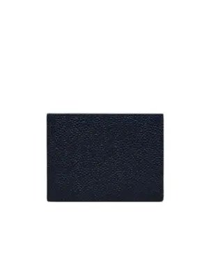 Thom Browne Pebbled-leather Card Holder
