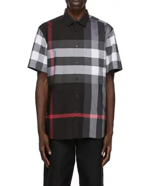 Burberry Checked Short-sleeve Shirt