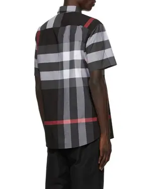Burberry Checked Short-sleeve Shirt