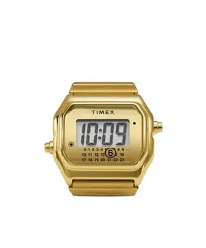 MAISON MARGIELA Timex X T80 Gold-tone Ring Watch