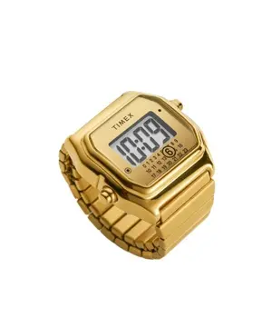 MAISON MARGIELA Timex X T80 Gold-tone Ring Watch