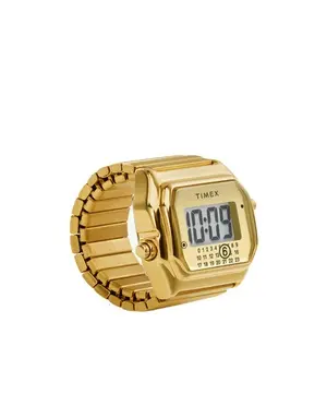 MAISON MARGIELA Timex X T80 Gold-tone Ring Watch