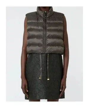Max Mara Quilted Drawstring-hem Gilet