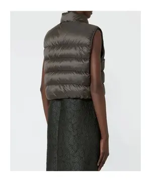 Max Mara Quilted Drawstring-hem Gilet