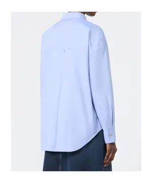 Max Mara 2629116051600 001 Azzurro Oxford - Blue