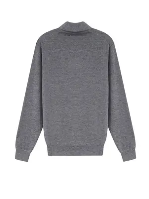Brunello Cucinelli Long Sleeve Polo Shirt - No