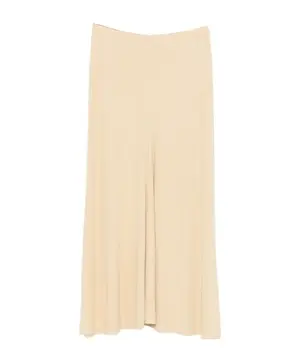 TOTEME Flared Maxi Skirt - Nude