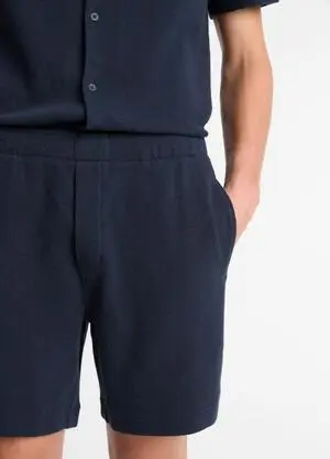 Vince Bouclé Bermuda Shorts