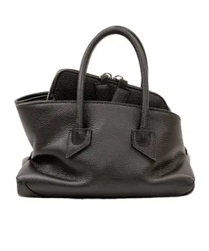 Attico Double-handled Shoulder Bag - Black