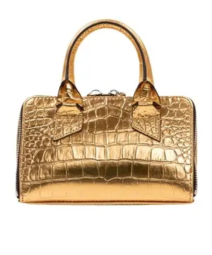 Attico Zippered Shoulder Bag