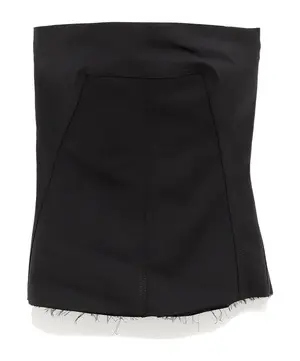 Rick Owens Top Bustier Noir