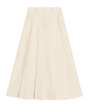 BY MALENE BIRGER Edena Pleated Midi Skirt