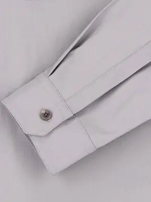 Rick Owens Collared Long-sleeved Shirt