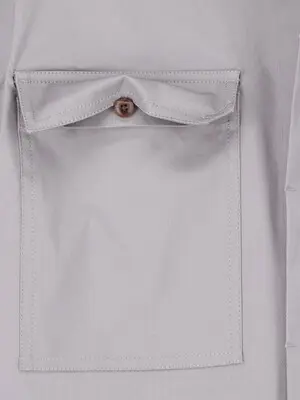 Rick Owens Collared Long-sleeved Shirt