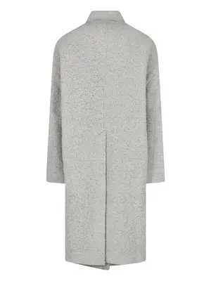 Rick Owens Brad Button-up Wool Coat