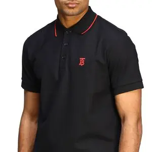 Burberry Icon Stripe Placket Polo Shirt