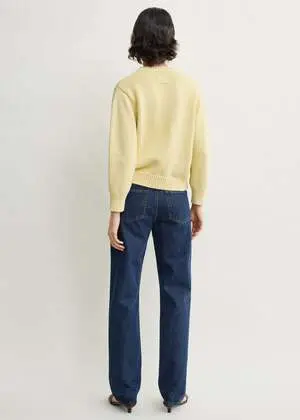 TOTEME Oversized Crew Knit Sweater