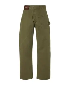 J.W.ANDERSON Twisted Straight Jeans - Green