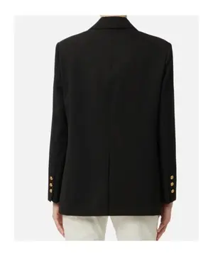 Elisabetta Franchi Jewel Plaques Button Blazer