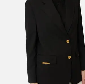 Elisabetta Franchi Jewel Plaques Button Blazer