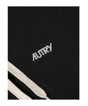 AUTRY Long Sleeve Hooded Sweatshirt With Chest Logo