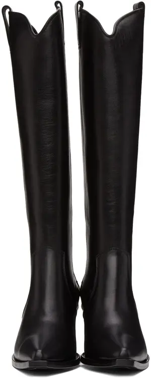 ANINE BING Tania Block Heel Knee-high Boots