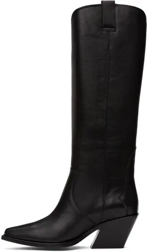 ANINE BING Tania Block Heel Knee-high Boots