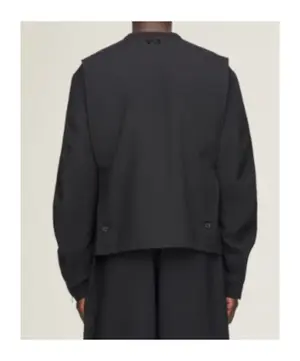 Y3 Sport Uniform Adaptive Collarless Blouson