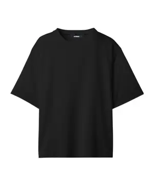 Jacquemus Crew Neck Short-sleeved T-shirt - Black