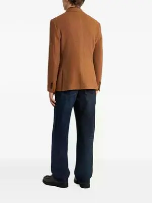 Etro Single-breasted Knit Cashmere And Wool Jacket