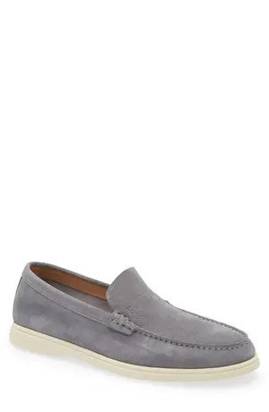 BOSS Sienne Moc Toe Loafer - Grey