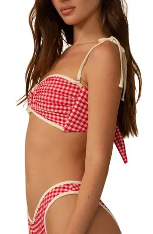 MONTCE Lulu Gingham Bikini Bottoms